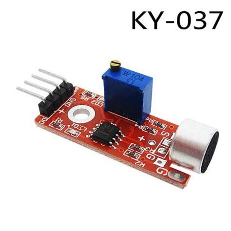 Módulo de detecção de sensor de microfone de som de alta sensibilidade para arduino avr pic KY