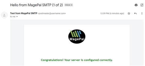 Magento 2 SMTP Settings