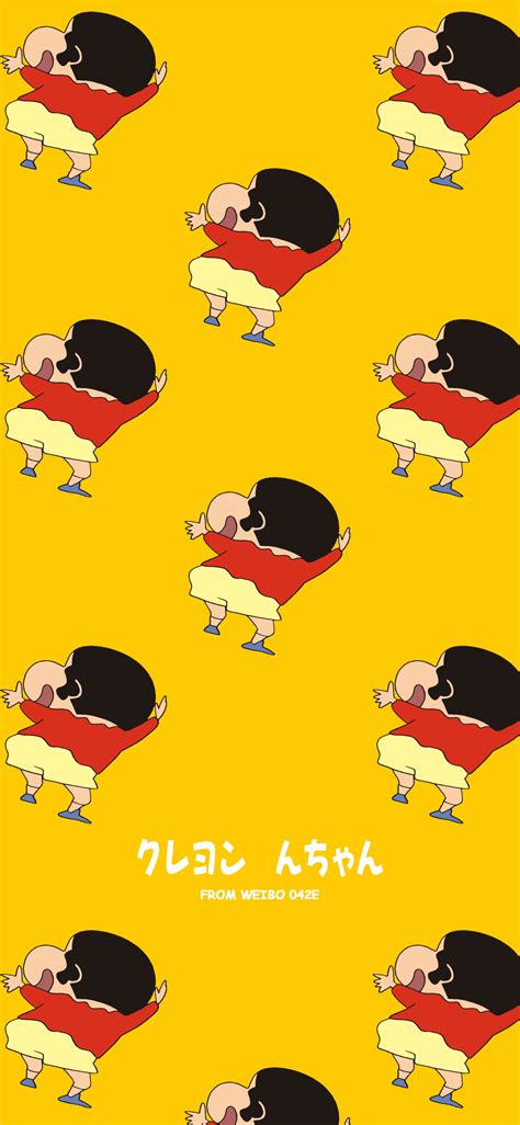 蜡笔小新壁纸 来自微博 042e潮流壁纸 堆糖，美图壁纸兴趣社区