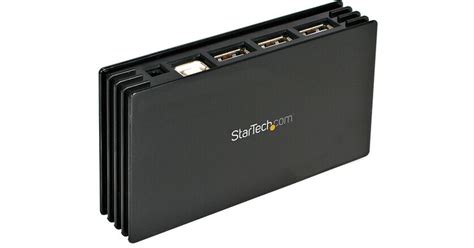 Startech Port Compact Usb Hub Black St Usb B H Photo