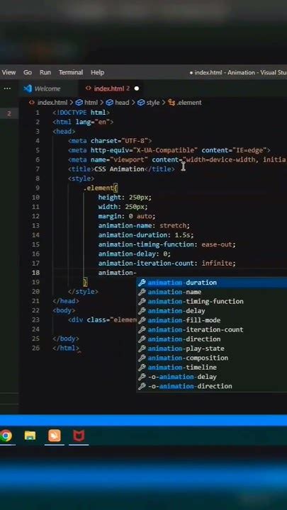 Create Animation Using Html And Css Youtube
