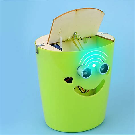 교육 Diy 지능형 센서 쓰레기통 Diy 전기 교육 수제 장난감 어린이 선물 G4수공예 장난감 Aliexpress