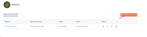 Cài đặt Nodejs App Trên Cpanel Hướng Dẫn Tenten