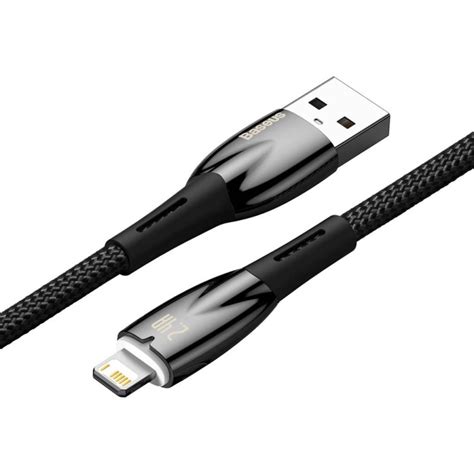 Baseus Glimmer Series Usb Lightning Töltőkábel Adatkábel 2 4a 2m