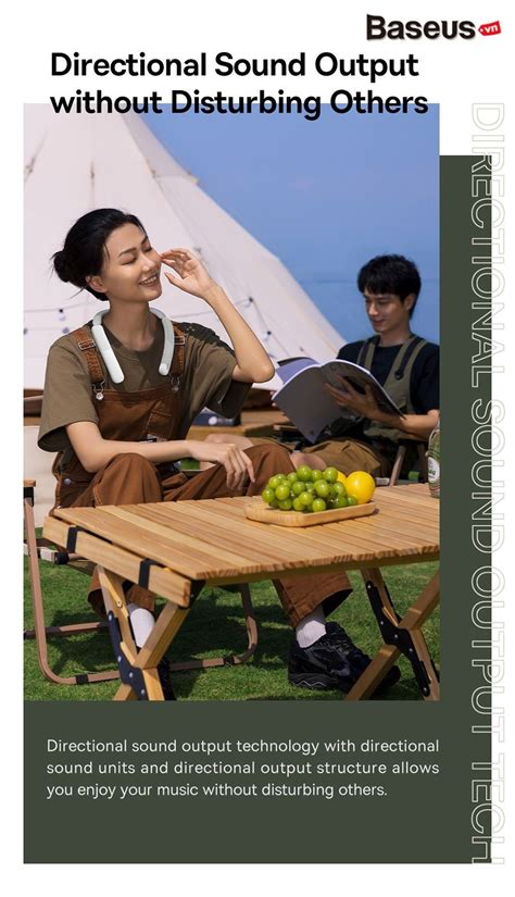 Loa Đeo Cổ Bluetooth Baseus Aequr N10 Neckspeaker