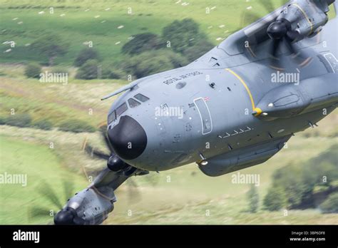 A Close Up Of A Royal Air Force Airbus A400m Atlas Navigating The Mach