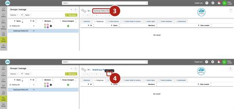 Creating And Managing A Sub Group Perfony