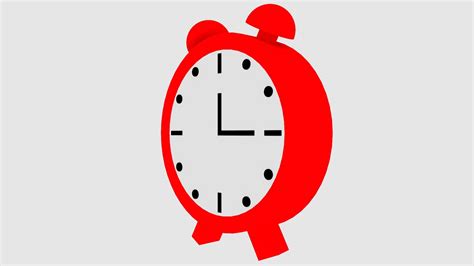 Obj File Clock Toy 3d Model 🕰️・3d Print Model To Download・cults