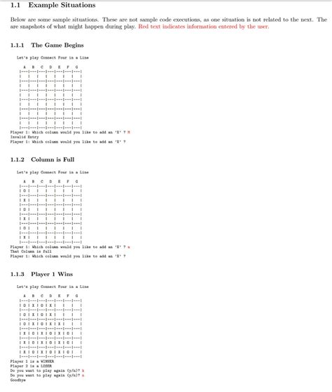 Connect Four In A Line Create A Video Game Version Chegg Com