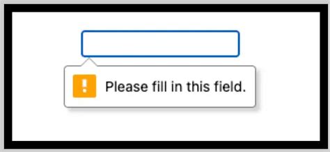 Native Form Validation Of Web Components