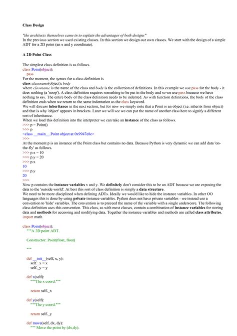 Solution Design Management Class Lectures63899179 Class Design