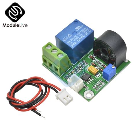 Generic Dc 12v 0~5a Ac Current Detection Sensor Module Overcurrent Protection Relay Module