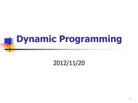 Ppt Dynamic Programming Powerpoint Presentation Free Download Id2003602