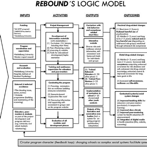 The Programme S Logic Model Download Scientific Diagram