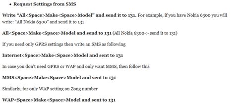 Manual Gprs Edge Settings For Mobilink Telenor Ufone Warid Zong