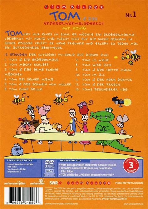 Tom And Das Erdbeermarmeladebrot Mit Honig Dvd Oder Blu Ray Leihen