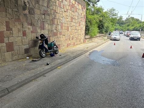 От последните минути Златния катастрофира с мотор на ключов булевард