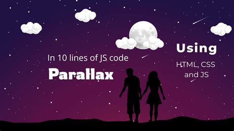 How To Create Parallax Effects Using Html Css And Js Tutorial For