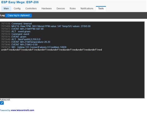 Logfile Displays Undefined Issue 1433 Letscontrolit ESPEasy GitHub