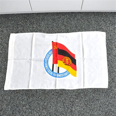 Fahne Deutsch Sowjetische Freundschaft Der Ehemaligen Ddr Kaufen Auf Ricardo