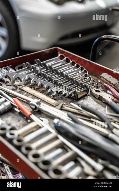 Spanners And Tool Box Hi Res Stock Photography And Images Alamy