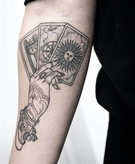Pin By Sandrarudel On Tatoos Tarot Tattoo Tattoos Half Sleeve Tattoo