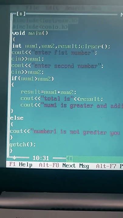 Cpp Programming Hsc Tutorial Learning Addition Using If Else Youtube