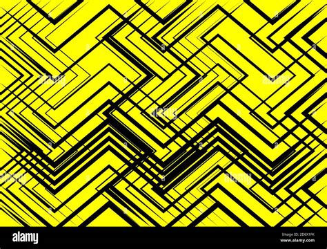 Geometric Structure Network Chaotic Jumble Of Straight Angular Intersecting Lines Abstract