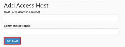 how to set up remote mysql access on cpanel web hosting knowledgebase