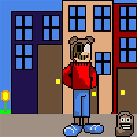 Knuckles Pixel Art