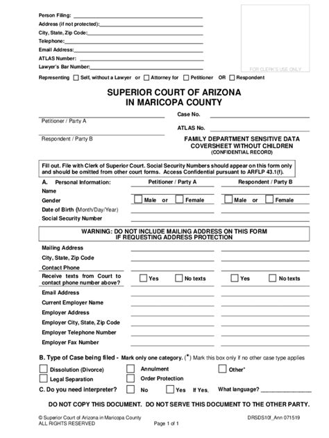 Fillable Online Superiorcourt Maricopa To Get A Consent Decree Of