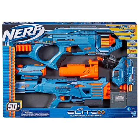 Buy Nerf Elite 2 0 Ultimate Blaster 3 Pack Online At Lowest Price In