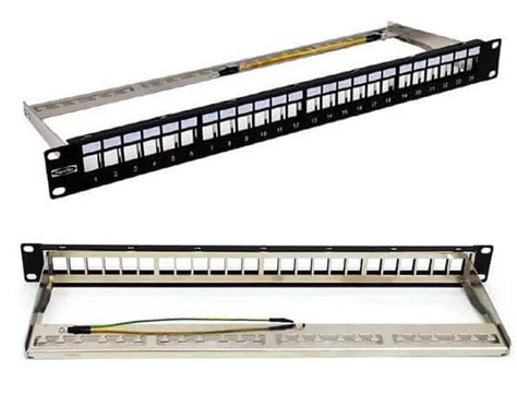 Rack Mount Ethernet Patch Panel FiberTek