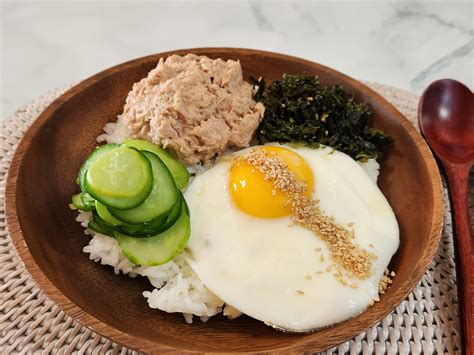 참치오이비빔밥 오이참치비빔밥 만들기 다이어트음식