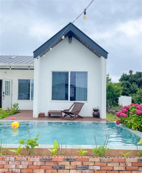 제주 감성숙소 제주도 풀빌라 가족 숙소 독채펜션 네이버 블로그