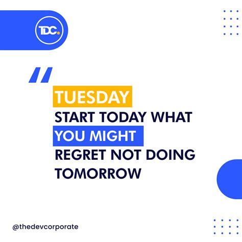 The Dev Corporate On Linkedin Tuesday Tuesdaythoughts