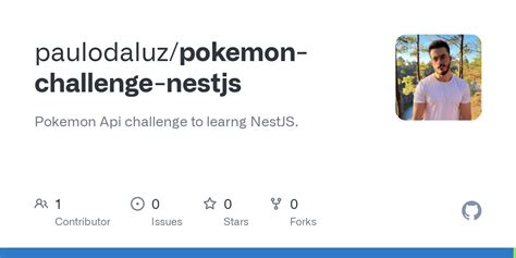 Github Paulodaluzpokemon Challenge Nestjs Pokemon Api Challenge To