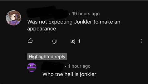 Why Doesnt This Guy Know Who Jonkler Is Is He Stupid R Batmanarkham