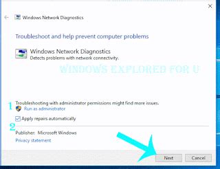 Logeshwaran Org Windows Network Diagnostics For Windows 10 How To Tutorial