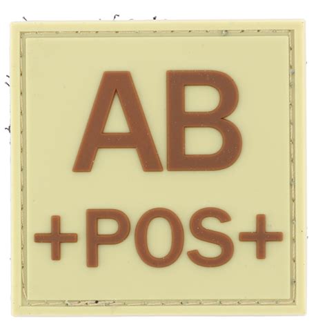 Groupe Sanguin Ab Positif Tan Sur Pvc Qps Boutique