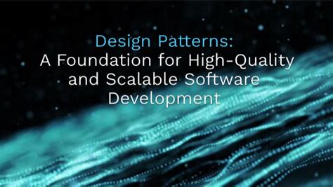 Softwaredesign Designpatterns Codequality Softwaredevelopment