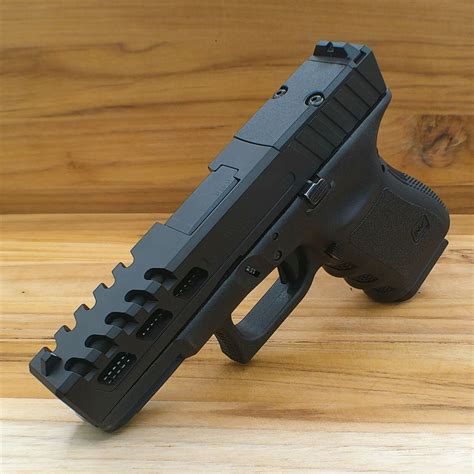 Glock 19 19x Complete Slide Gen 5 Rmr Sights Lightning Raptor Crown Barrel Kineti Tech