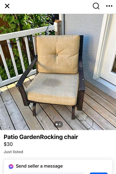 Poppy Is Selling A Rocking Chair Rseinfeld