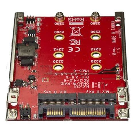 Startech Dual M To Sata Adapter M Adapter For Bay Raid S M R Mwave