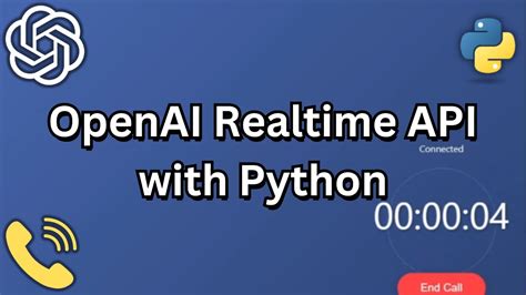 Openai Realtime Api With Python Live Voice And Webrtc Integration Tutorial 2025 Youtube