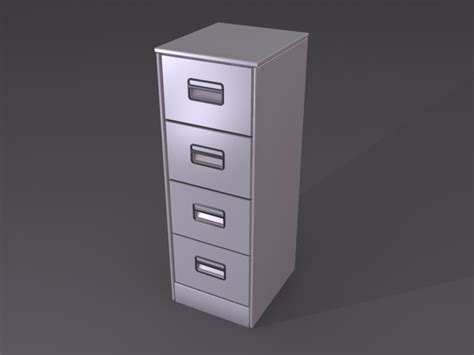 서류 캐비넷 3d 모델 6 Xsi Obj 3ds Skp Fbx Dae Free3d