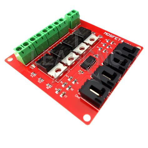 IRF540 MOSFET 4 Port Logic Level Optoisolator Switch Module Arduino Raspberry Pi EBay