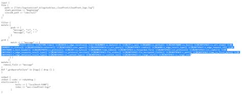 Logstash Config Quotes