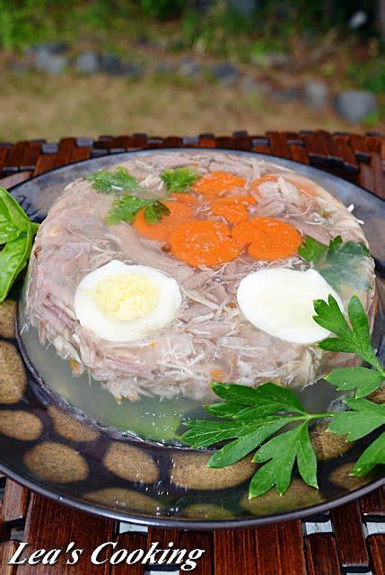 Russian Holodets Meat Jelly Xолодец Russian Recipes Ancient