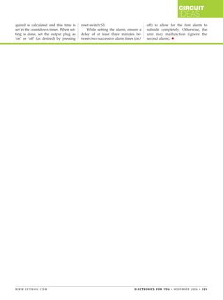 Appliance Timer Cum Clap Switch PDF